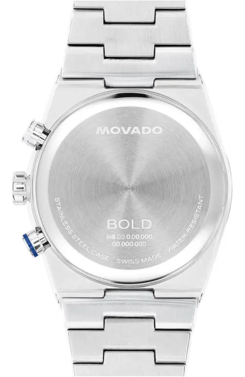 Movado Chronograph Bracelet Watch - Blue