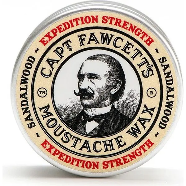 CAPTAIN FAWCETT S Sandalwood Moustache Wax - Expedition Strength
