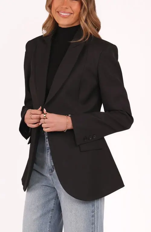 PETAL & PUP Danity Single-button Blazer