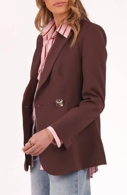 PETAL & PUP Leo One-button Blazer
