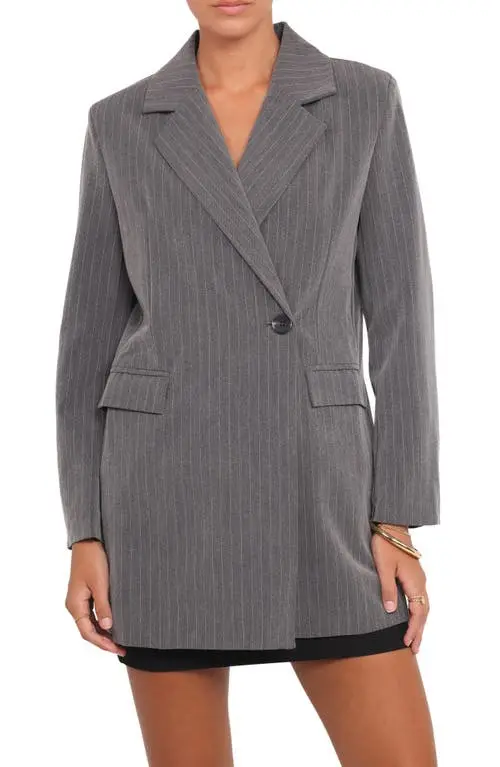 PETAL & PUP Pinstripe Longline Blazer