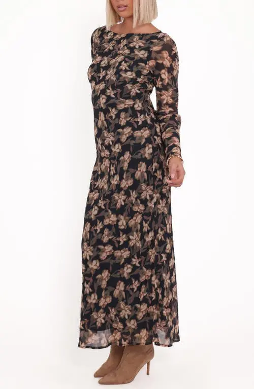 PETAL & PUP Floral Print Maxi Dress