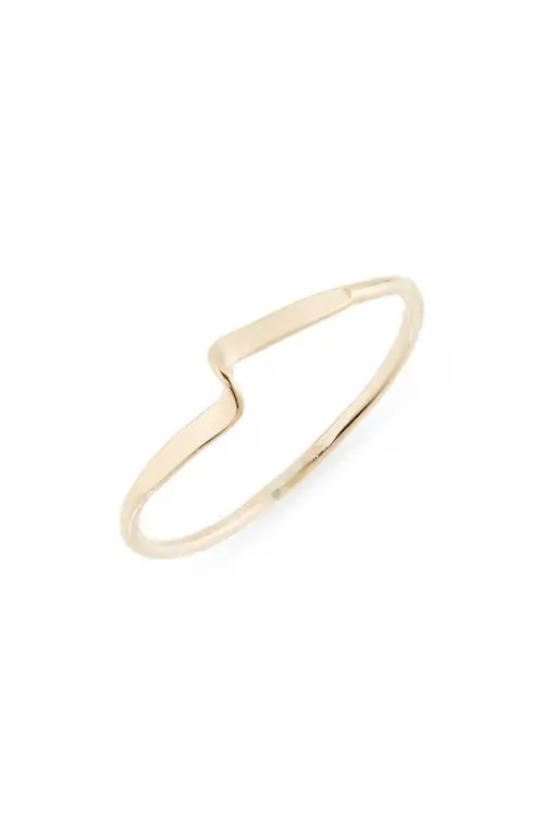 NASHELLE Kat Stacking Ring - Gold Fill