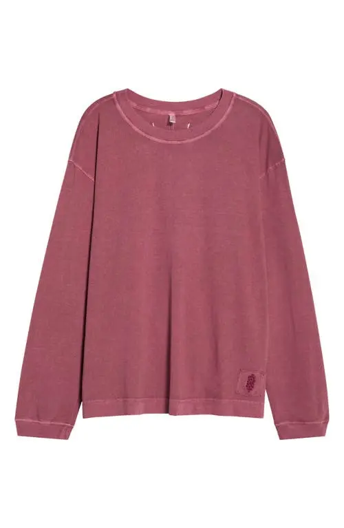 Free People Hustle Layer Knit Top - Brick