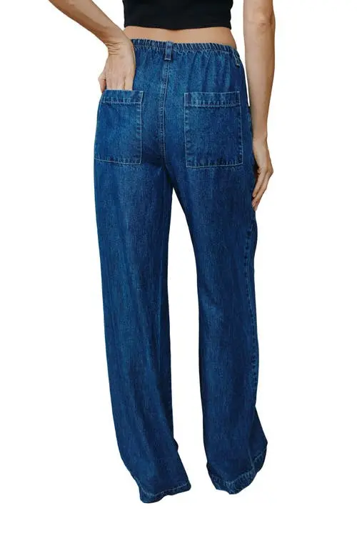 Bella Dahl Drawstring Waist Relaxed Fit Jeans