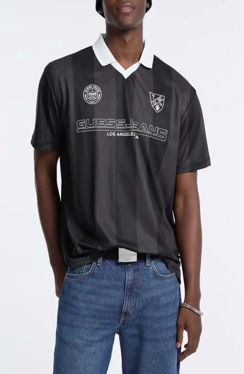 Guess Graphic Soccer Jersey