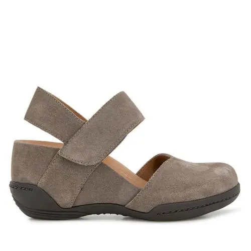 Jambu Nia Wedge Shoes - Taupe