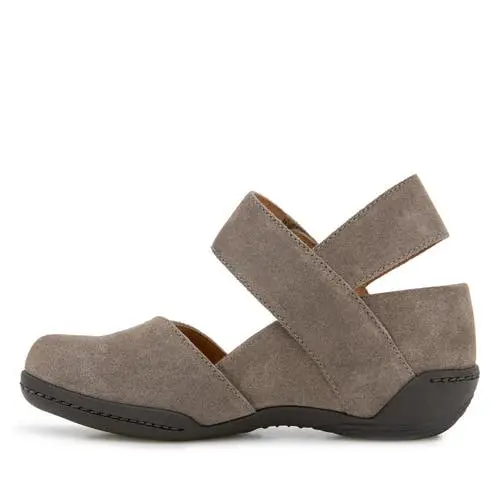 Jambu Nia Wedge Shoes - Taupe