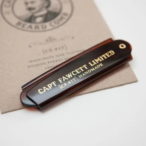 CAPTAIN FAWCETT Folding Pocket Beard