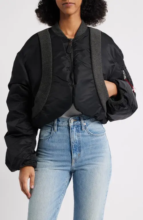 Alpha Industries Ma-1 Flight Jacket - Black