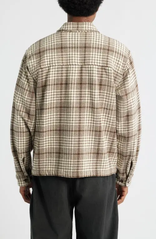Obey Parker Cotton Zip-up Shirt Jacket