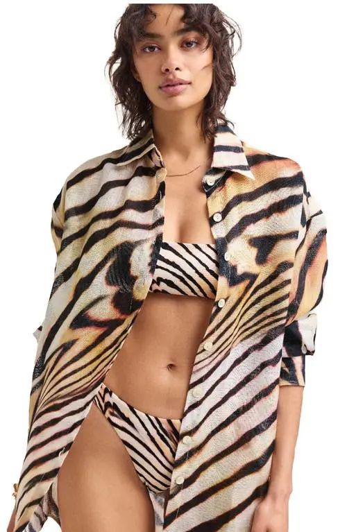 Vitamin A® Cali High Leg Bikini Bottoms