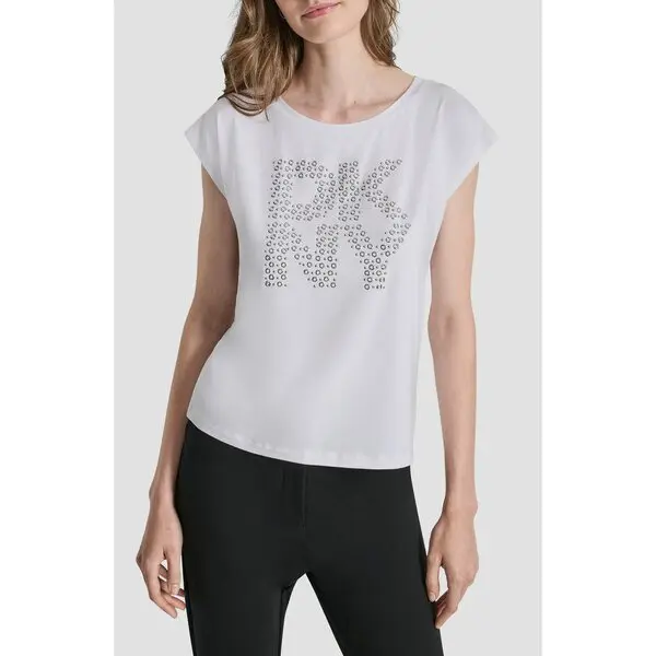 Dkny Logo T-shirt - White