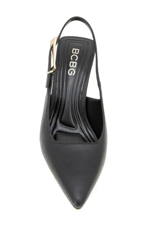 Bcbgmaxazria Inara Slingback Pointed Toe Pumps - Black