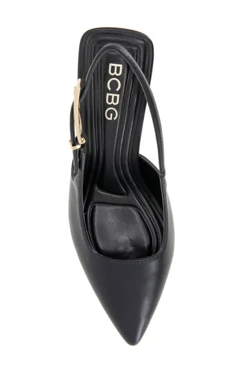 Bcbgmaxazria Inara Slingback Pointed Toe Pumps - Black
