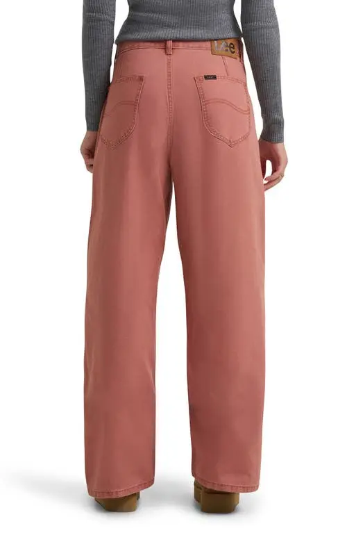 LEEM Patch Pocket Slouchy Twill Pants