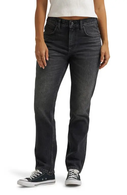 LEEM Rider™ Slim High Rise Straight Leg Jeans