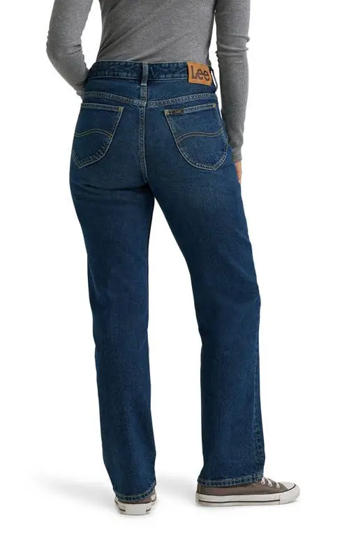 LEEM Rider™ Ripped Classic Straight Leg Jeans - Hyper Dark