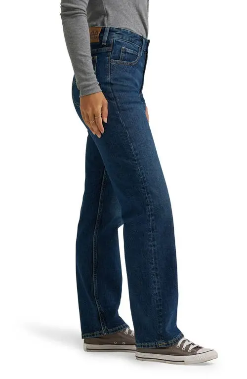 LEEM Rider™ Ripped Classic Straight Leg Jeans - Hyper Dark