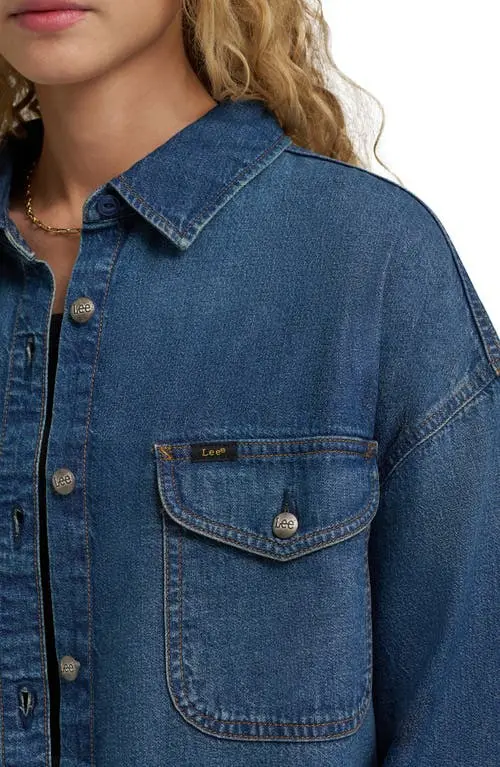 LEEM Denim Swing Back Shirt