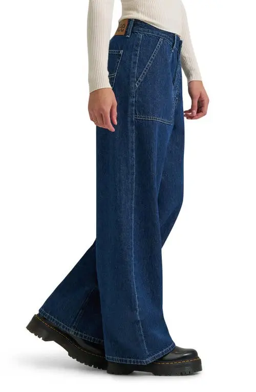 LEEM Patch Pocket Slouchy Cotton And Linen Jeans - Switch It Up