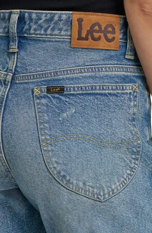 LEEM Rider™ Ripped Classic Straight Leg Jeans - Spring Back Dx