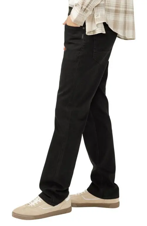 SILVER JEANS CO. Grayson Classic Straight Leg Jeans - Black
