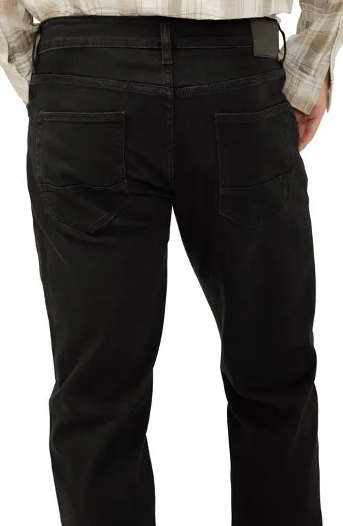 SILVER JEANS CO. Grayson Classic Straight Leg Jeans - Black