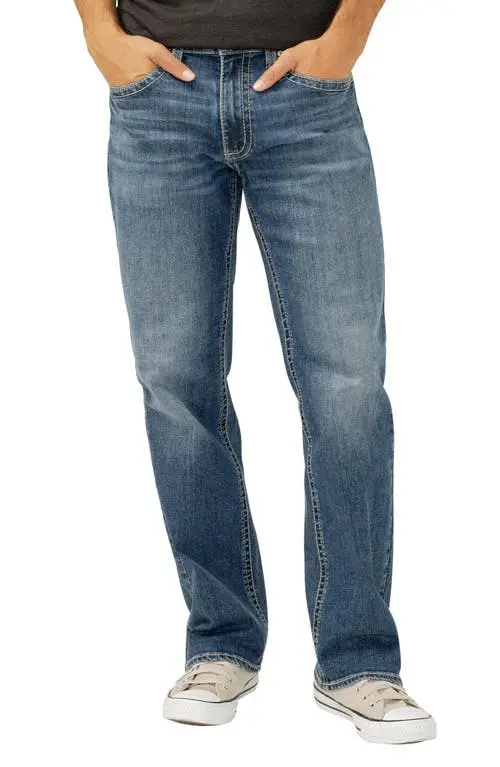 SILVER JEANS CO. Gordie Relaxed Fit Straight Leg Jeans