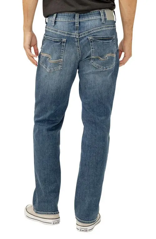 SILVER JEANS CO. Gordie Relaxed Fit Straight Leg Jeans