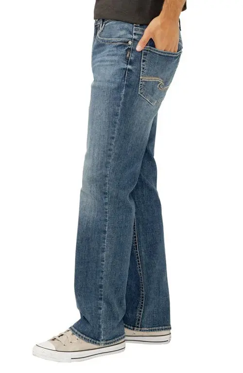 SILVER JEANS CO. Gordie Relaxed Fit Straight Leg Jeans