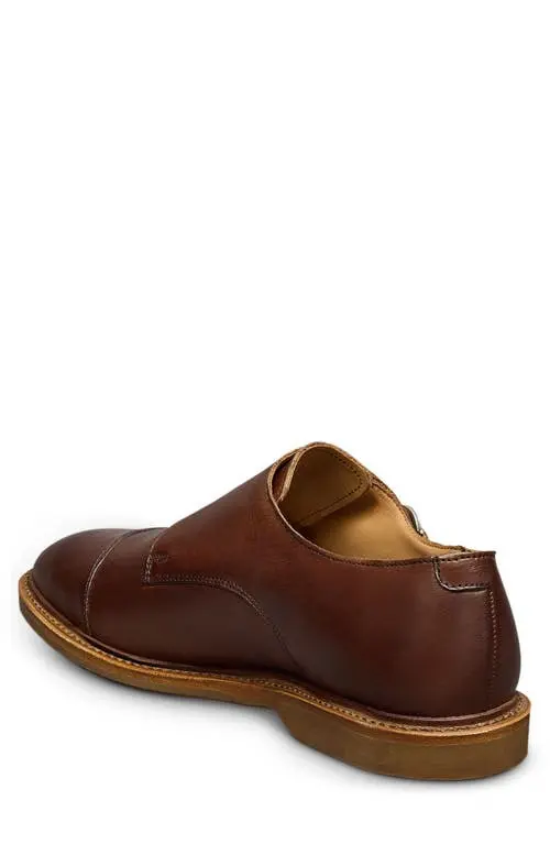 Allen Edmonds Kingston Verse Two Buckle Monk Shoes - Chili