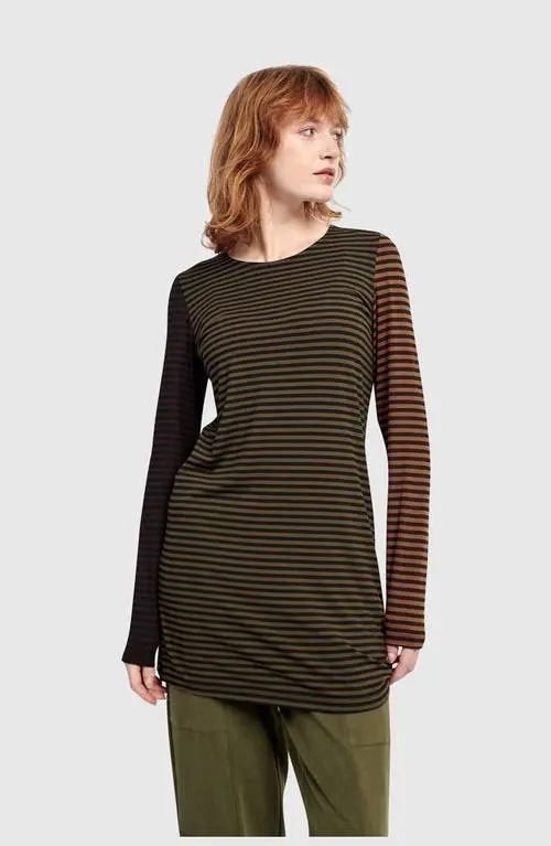 Alembika Striped Tunic Tee