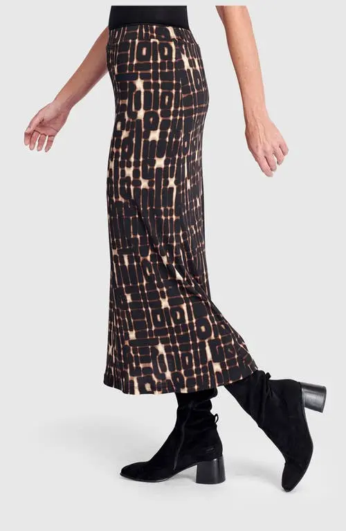 Alembika Glyph Pencil Maxi Skirt