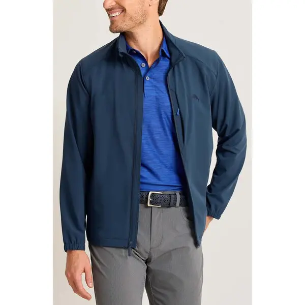 Tommy Bahama Clubhouse Pro Jacket - Ocean Deep
