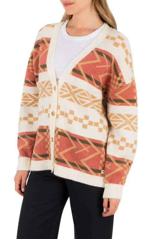 Hurley Printed Knit Cardigan