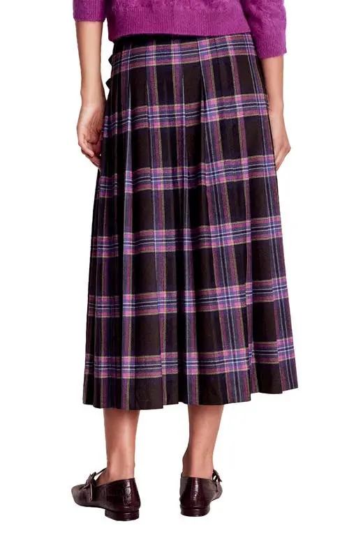 Boden Josephine Wool Blend Kilt Skirt