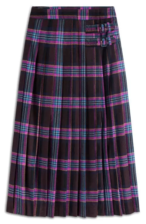 Boden Josephine Wool Blend Kilt Skirt