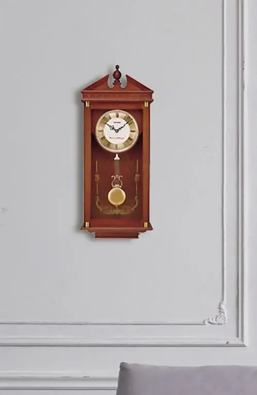 SEIKO Regal Oak Pendulum Wall Clock