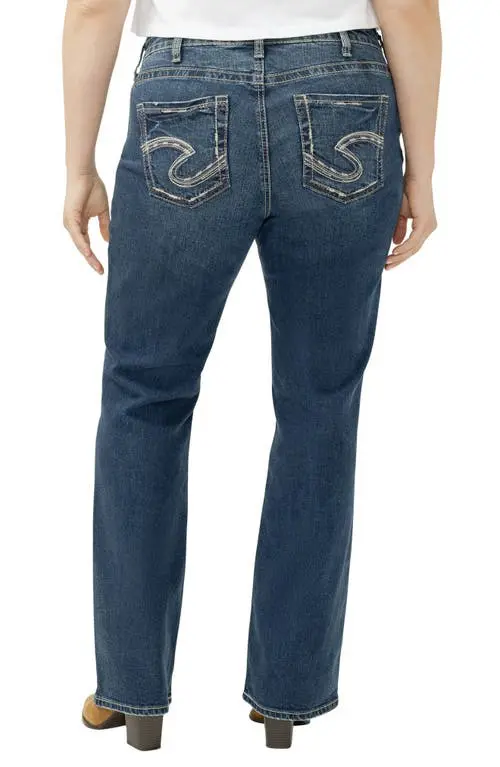 SILVER JEANS CO. Avery Curvy High-waist Bootcut Jeans