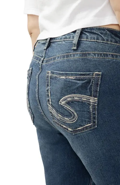 SILVER JEANS CO. Avery Curvy High-waist Bootcut Jeans