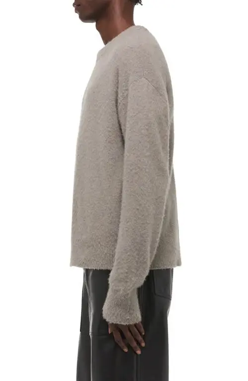 Helmut Lang Brushed Wool & Cashmere Sweater - Fog