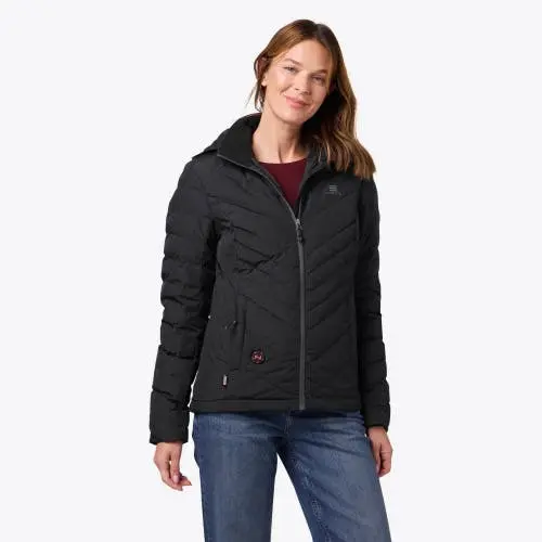 MOBILE WARMING Crest Natural Down Heated Jacket