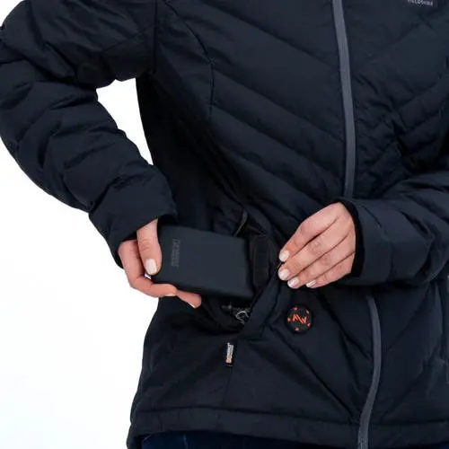 MOBILE WARMING Crest Natural Down Heated Jacket