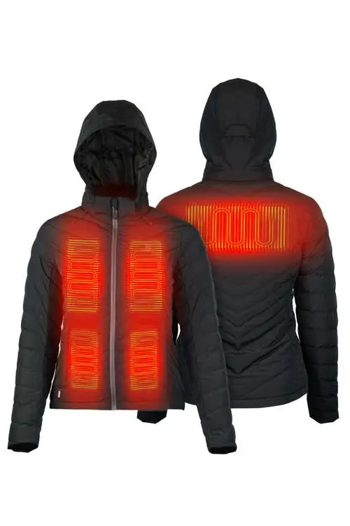MOBILE WARMING Crest Natural Down Heated Jacket