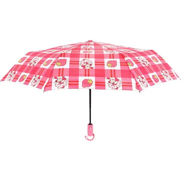 STRAWBERRY SHORTCAKE Gingham Plaid Umbrella - Multi