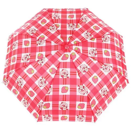 STRAWBERRY SHORTCAKE Gingham Plaid Umbrella