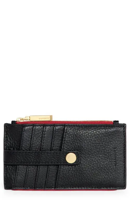 HAMMITT 210 West Wallet - Black/brushed Gold