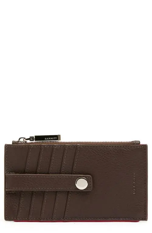 HAMMITT 210 West Wallet - Espresso/silver