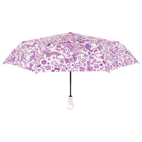 PEANUTS Music Umbrella - Pink